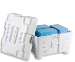 Nevera transporte de muestras Bioclinic II, cumple normativa ADR y OACI ...