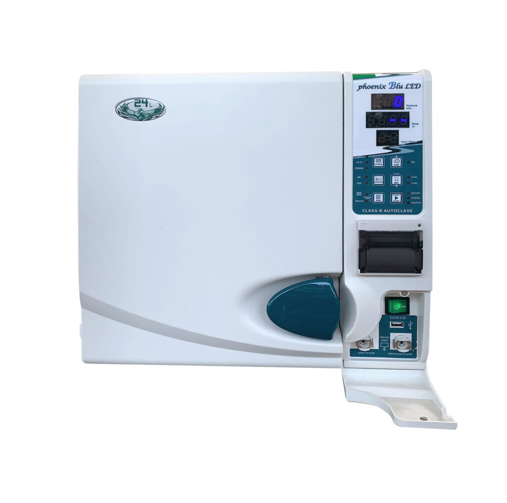 Autoclave Clase B Phoenix Blue LED Plus+, 24 litros - Akralab
